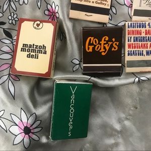 Vintage | Other | Vintage Seattle Collectible Matchbooks | Poshmark